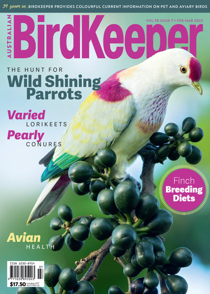 Australia - Birdkeeper Magazine Print Subscription - ABK Publications